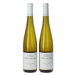 Markus Molitor Auslese ** weiße Kapsel 2017 Horizontale (3 Fl.)